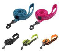 China Soft Mesh Padding Elastic Dog Leash Outdoor Adventure Light Weight Comfortable for sale