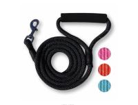 China Padded Handle Dog Training Leash Strong Medium Large Size With Multiple Colors for sale