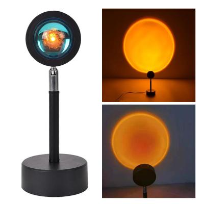 China cavo a distanza della lampada da comodino 150cm della lampada LED di tramonto di 6W Rgb LED for sale