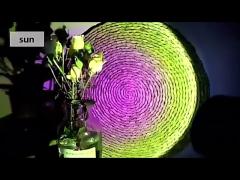 cavo a distanza della lampada da comodino 150cm della lampada LED di tramonto di 6W Rgb LED