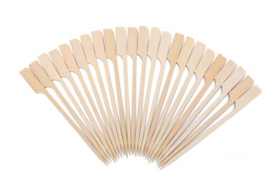 China 9CM Nature Bamboo Fruit Skewer Kabab Skewer Made in China EISHO for sale