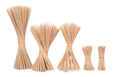 China Chinese 12 CM Disposable Cocktail Grill Picnic Bamboo Skewer Stick for sale