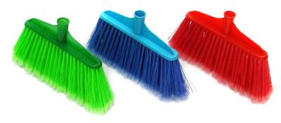 Cina Ricarica dritta Eco della scopa di pulizia del PVC della testa di plastica domestica della scopa amichevole in vendita