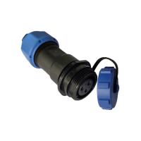 China Manipulator 12V Power Supply Harness Aviation Socket With Braided Shielded for sale