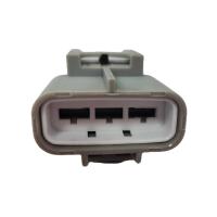 China Protective sleeve waterproof plug socket 3-hole connector ROHS2.0, customizable for sale