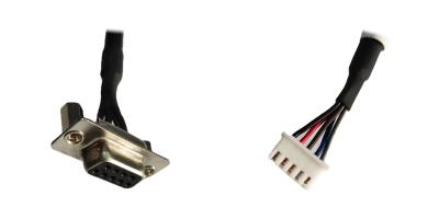Cina Connettore libero DB9 dell'alogeno flessibile impermeabile industriale del cablaggio in vendita