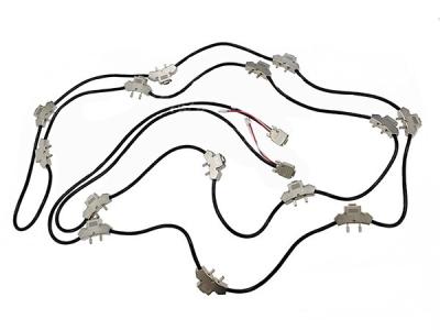 China Arnês de máquina-ferramenta -- Arnês de interface serial DB9 ((Fabricante de arnês de fio da China) à venda