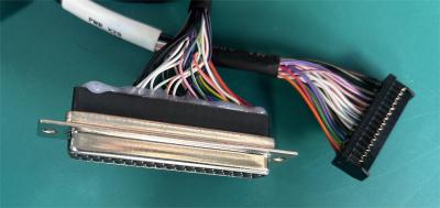 China Two Row Type Connector Insulation Metal Shielding Acquisition Signal Line 2.5KV DB37 Te koop