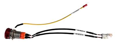 China Custom RV 1.5MM2 Emergency Stop Switch Button Cable Harness 90 Degree Bend à venda