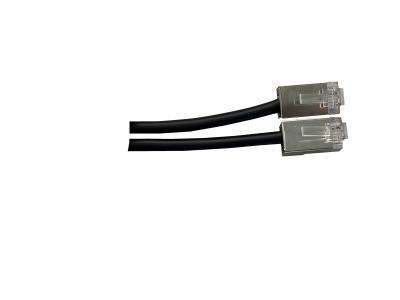 Cina RJ45 Gigabit, blindato 2P*28AWG twisted-pair nero utensili da 200MM cablaggio di rete TCP in vendita