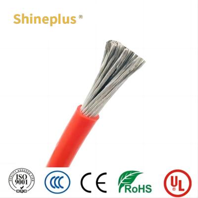 China Cable de carregamento de bateria de silicone de motocicleta EV de cobre descartado UL3133 16mm2 600V à venda