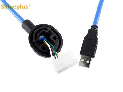 China NOUL 22AWG Azul 600MM USB plug IP67 resistente ao desgaste isolante elevador arnês de fiação industrial à venda