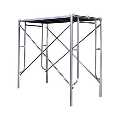 China Q195/ Q235, 42mm Main Pipe, Pre-galvanized Door Frame Scaffolding for sale