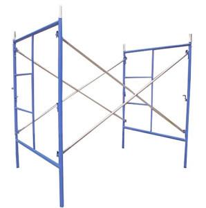 China Q195 / Q235, Pre-galvanized, Pump Jack Mobile H Frame Scaffolding for sale