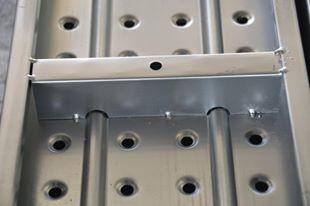 China Steel Catwalk Ladder Scaffolding Hook Planks, Scaffolding Metal Plank for sale