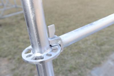 China Steel Ringlock Scaffolding for Construction, Q345 Material, HDG Ringlock Scaffolding for sale