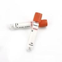 Quality Siny Vacuum Blood Tube Orange Cap Clot Activator Blood Collection Coagulation for sale