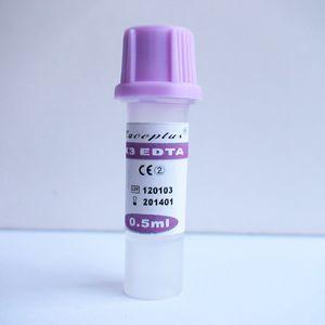 Quality Siny Disposable Medical Consumables EDTA K3 Capillary Blood Collection Micro Tube for sale