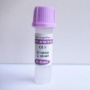 Quality Siny Wholesale Disposable Plastic 0.5-1ml Micro Blood Collection Tube with CE for sale