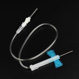 Quality Siny Disposable Medical Supply Plastic Rotating Type Soft Connection Blood Needle for sale