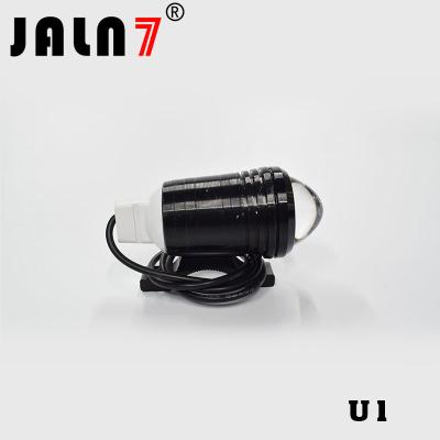 China Motorcycle Headlight Led JALN7 U1 10W Fog Driving Running Light with Strobe Flashing for sale