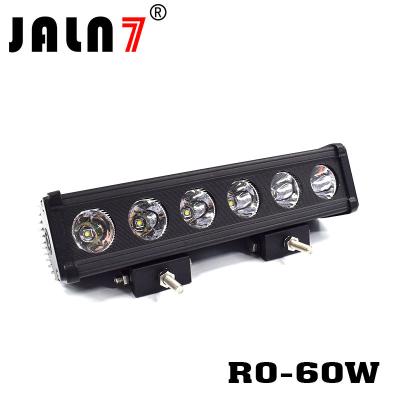 China LED Light Bar JALN7 60W CREE Spot Flood Combo LED Driving Lamp Super Bright Off Road Lights LED Work Light Boat Jeep for sale