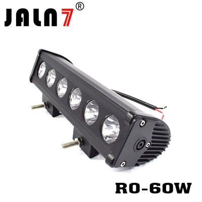 China LED Light Bar JALN7 60W CREE Spot Flood Combo LED Driving Lamp Super Bright Off Road Lights LED Work Light Boat Jeep for sale