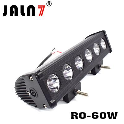 China LED Light Bar JALN7 60W CREE Spot Flood Combo LED Driving Lamp Super Bright Off Road Lights LED Work Light Boat Jeep for sale