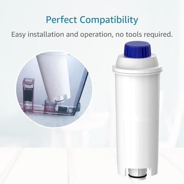 Quality NO App-Controlled Coffee Water Filter Replacement for De'L/onghi 2 months Filter for sale