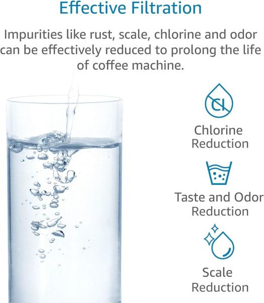 Quality NO App-Controlled Coffee Water Filter Replacement for De'L/onghi 2 months Filter for sale