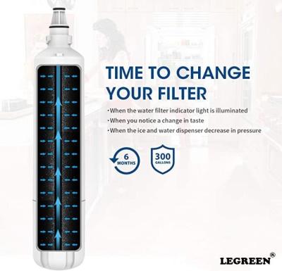 Cina LEGREEN Sostituzione del filtro dell'acqua per frigorifero 4204490 6 mesi in vendita