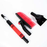 China Extendable Handle Ice Scraper Brush for Snow Removing 500-1000pcs MOQ for sale