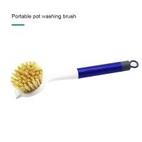 China Plastic Round Kitchen Pot Brush for Dish Cleaning 2000 Set MOQ Custom Size for sale
