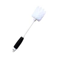 China Customized PP Plastic Bottle Cleaning Brush Set of 2 Non-Slip Handle Kitchen Bathroom for sale