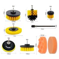 China 22pcs Drill Brush Attachments Set Scrub Pads Sponge Power Scrubber Brush Custom Size for sale