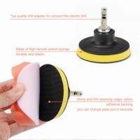 China 22pcs Drill Brush Attachments Set Scrub Pads Sponge Power Scrubber Brush Custom Size for sale