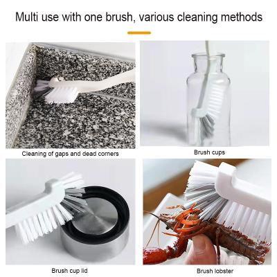 China Makkelijk ophangen om ruimte te besparen Schoonmaakborstel Set 4pcs Splitsingsborstel Voor multifunctionele schoonmaakmiddel Te koop