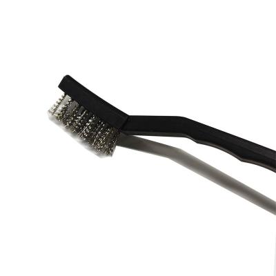 Cina Spazzole metalliche a 7 pollici di acciaio inossidabile Mini Clean Metal Bristle Toothbrush in vendita