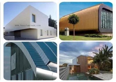 Cina Non sbiadendo il pannello composito di alluminio di 4mm ha anodizzato la superficie per la facciata in vendita