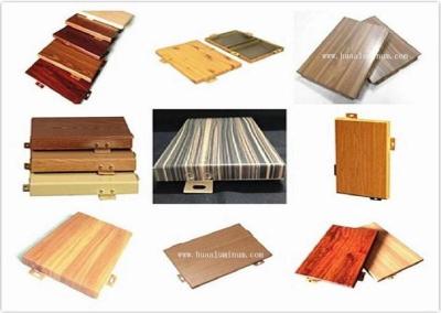 Cina Strato di alluminio di finitura di legno dell'anti pannello solido di alluminio 4mm di corrosione in vendita
