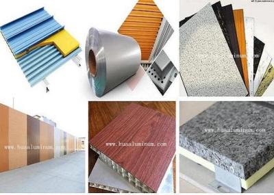 Cina Bobina di alluminio rivestita del granito, bobina di alluminio spazzolata spessore di 5mm in vendita