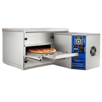 China Commercial Conveyor Pizza Oven Rapid Heating Hot Air Circulation For Pizza And Bread Baking for sale