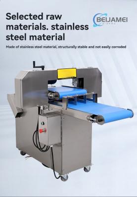 China Horizontal Hamburger Slicing Machine High Precision Cutting For Cake And Bread Processing for sale