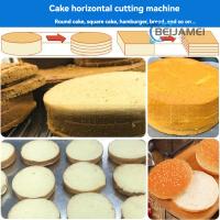China Professional Horizontal Bread Slicer Efficient And Smooth Cutting For Hamburger And Cake for sale