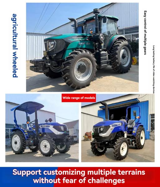 Quality Small Agricultural Cultivator Four Wheel Tractor Straw Returning Farm Machine for sale