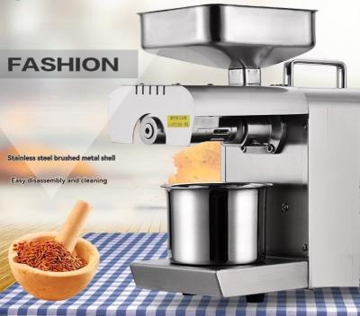 China Automatic Stainless Steel Oil Press Mini Home Use Machine For Peanut Sesame Tea Seed for sale
