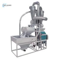 China Multifunctional Grain Flour Mill Double Circular Sieve Automatic Wheat Oat Grinding Machine for sale