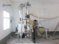 China Multifunctional Grain Flour Mill Double Circular Sieve Automatic Wheat Oat Grinding Machine for sale