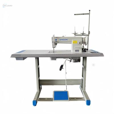China Automatic industrial sewing machine 6-9 long needle distance for sale