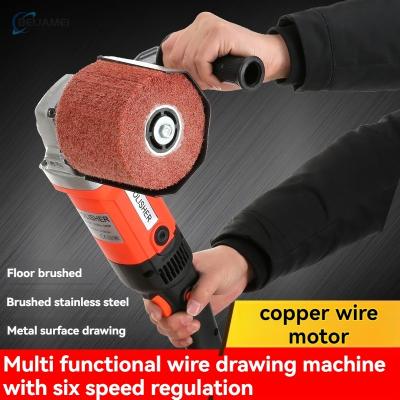 China Wood Surface And Metal Mirror Drawing And Polishing Machine for sale